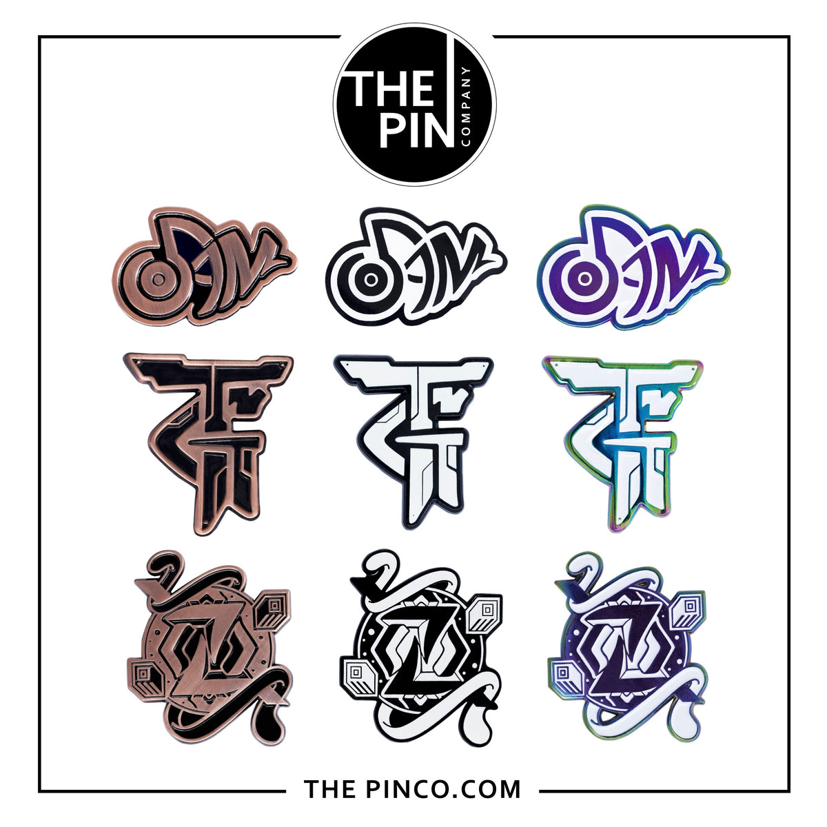 "5AM TRIO" Pin Set – The Pin Company